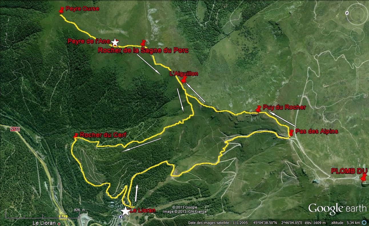 La Peyre de l'âne et la Peyre ourse